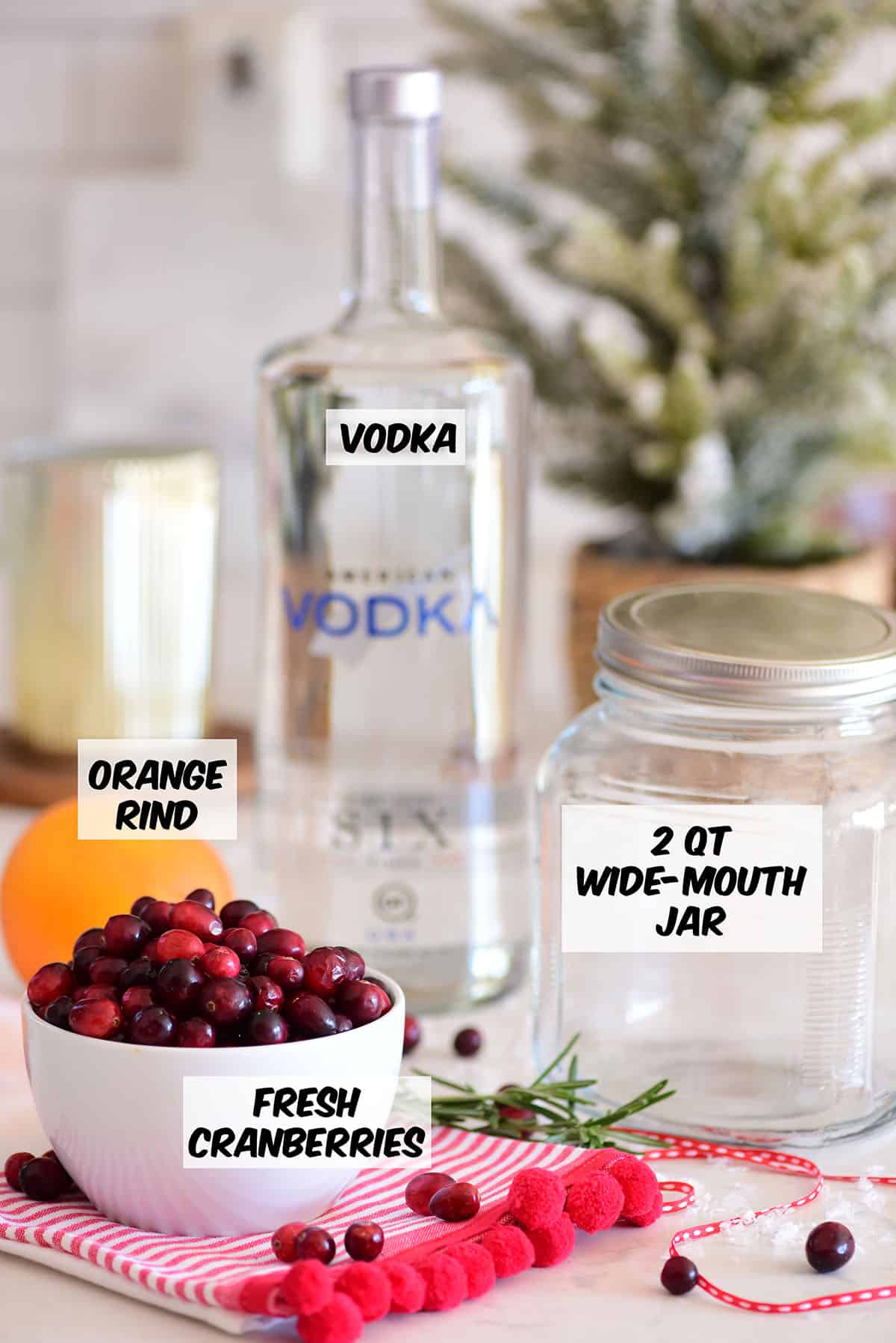 Cranberry Vodka Infusion (Homemade Flavored Vodka Gifts) - TidyMom®