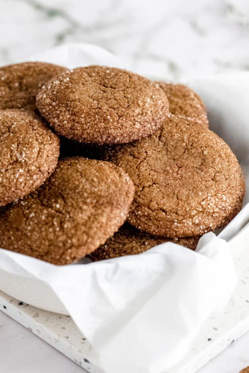 The Best Soft & Chewy Molasses Cookie Recipe - TidyMom®