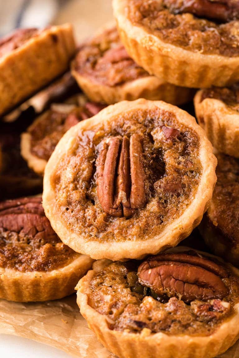 Pecan Tassies (Mini Pecan Pie Bites) - TidyMom®