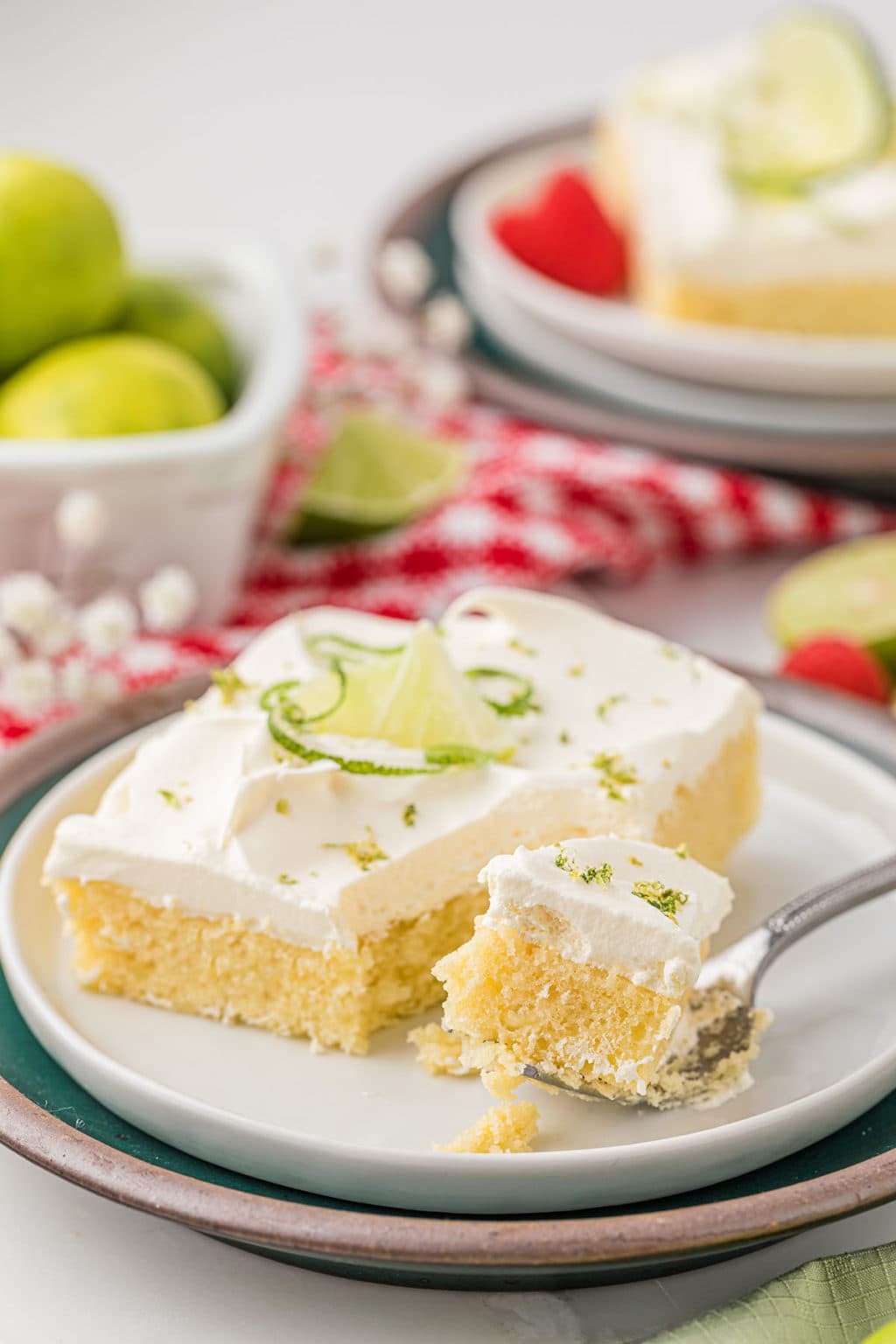 Easy Key Lime Cake-Sheet Cake Recipe With Cake Mix - TidyMom®
