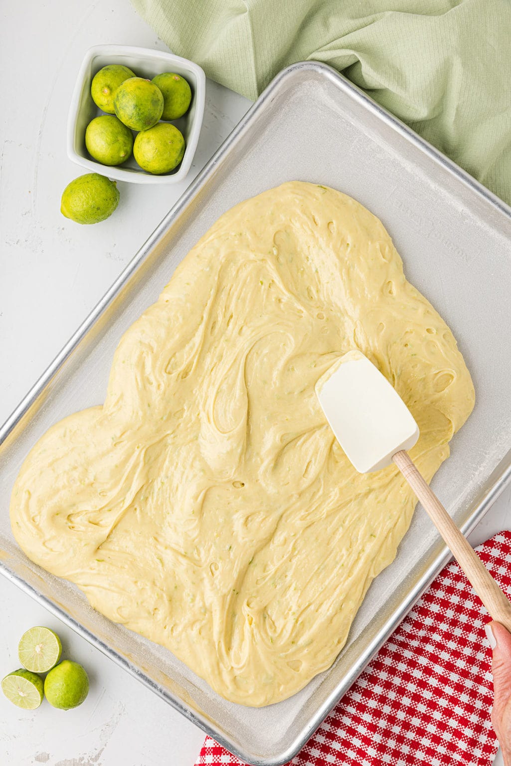 Easy Key Lime Cake-Sheet Cake Recipe With Cake Mix - TidyMom®