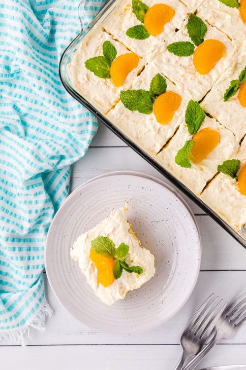 Mandarin Orange Cake With Boxed Cake Mix - TidyMom®