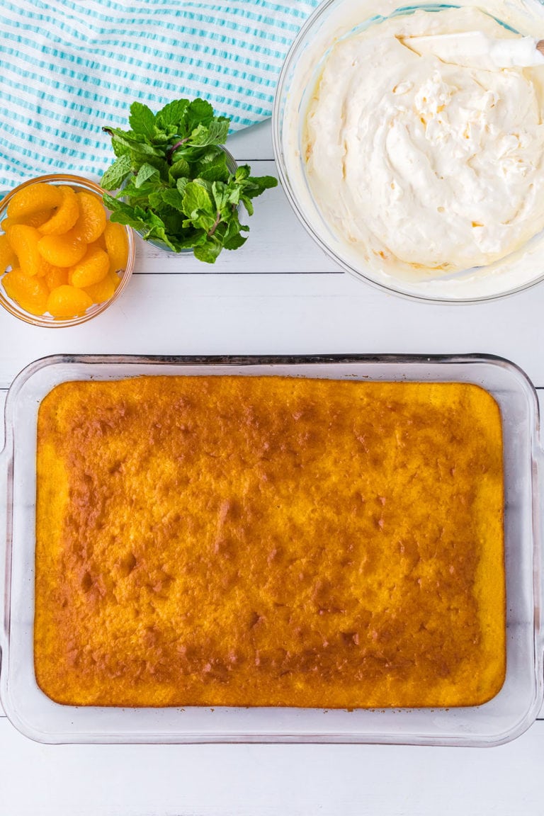 Mandarin Orange Cake With Boxed Cake Mix - TidyMom®