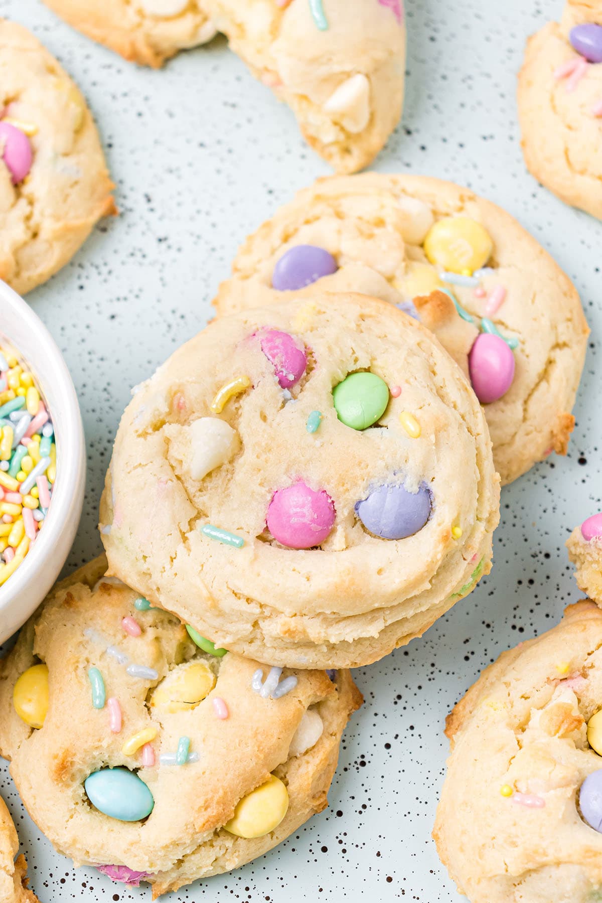 Easy Spring Cookies With Easter M&Ms - TidyMom®