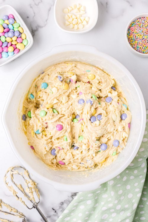 Easy Spring Cookies With Easter M&Ms - TidyMom®