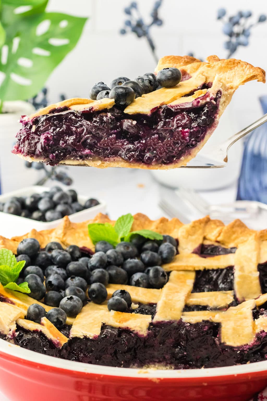 Homemade Blueberry Pie With Lattice Pie Crust - TidyMom®