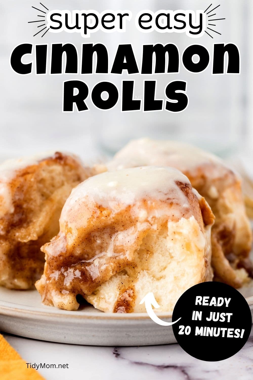 Quick And Easy Cinnamon Rolls - TidyMom®