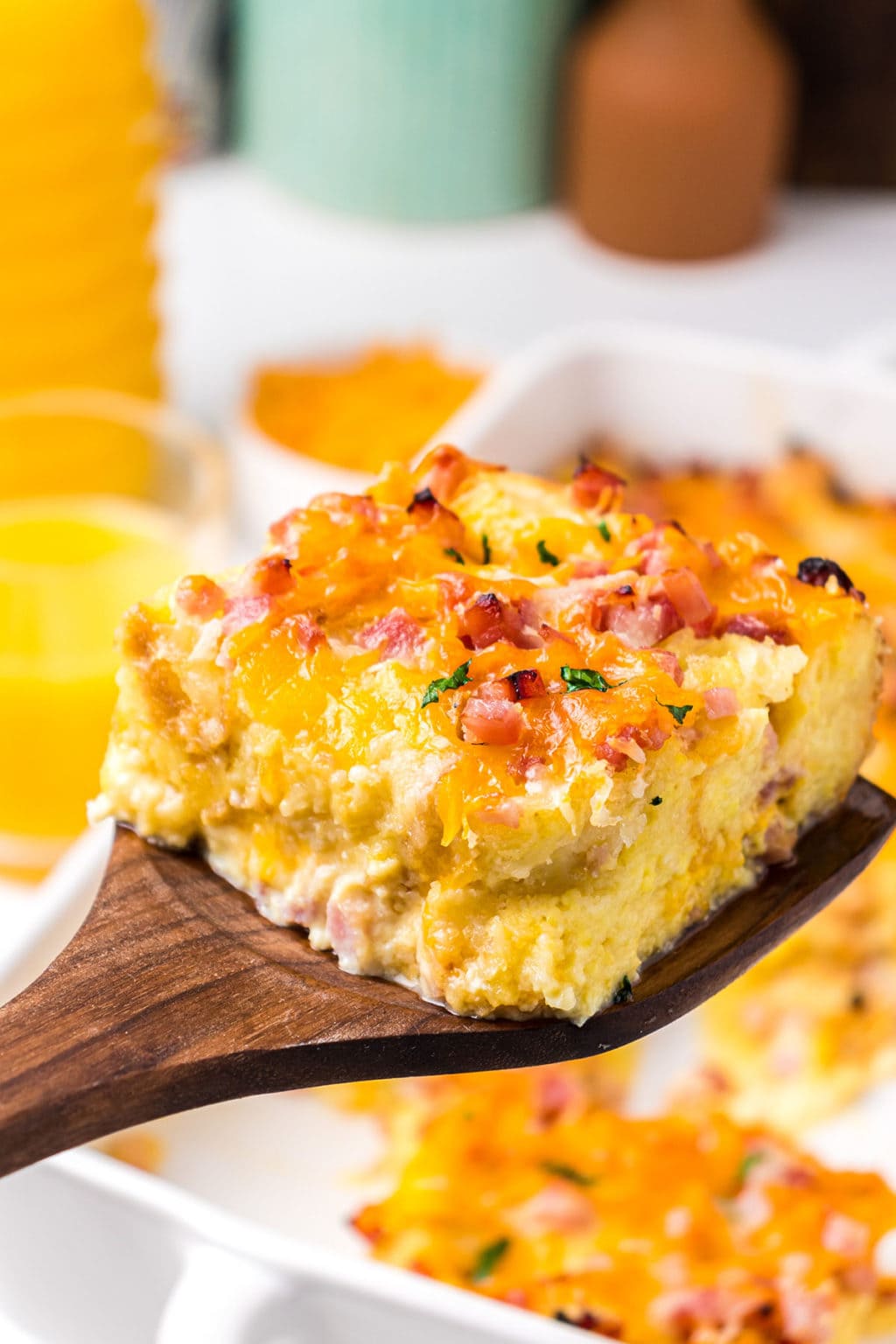 English Muffin Breakfast Casserole-Overnight Recipe - TidyMom®