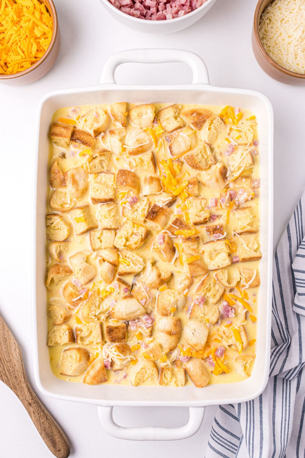 English Muffin Breakfast Casserole-Overnight Recipe - TidyMom®