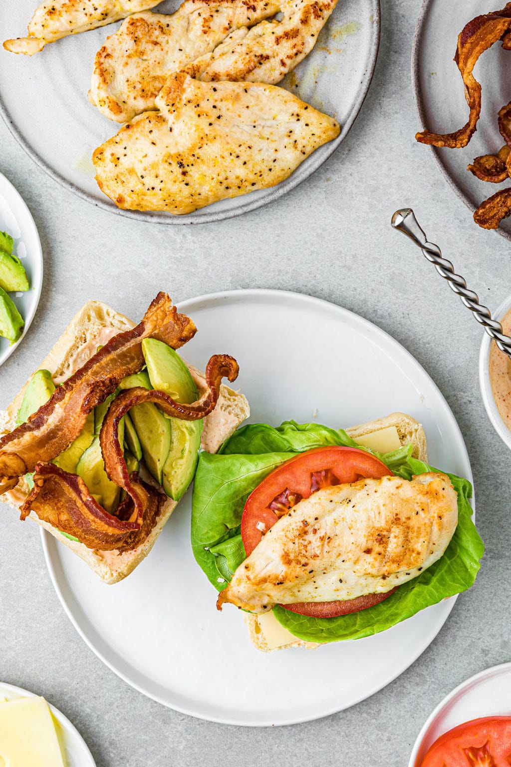 California Chicken Club Sandwich - TidyMom®
