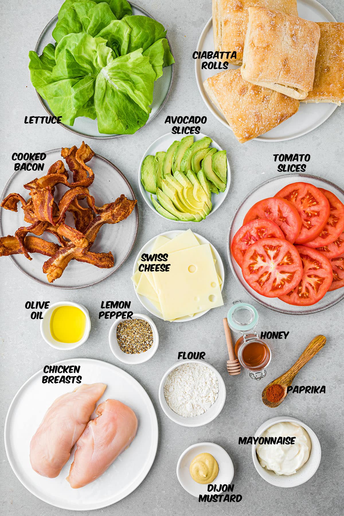 California Chicken Club Sandwich - TidyMom®