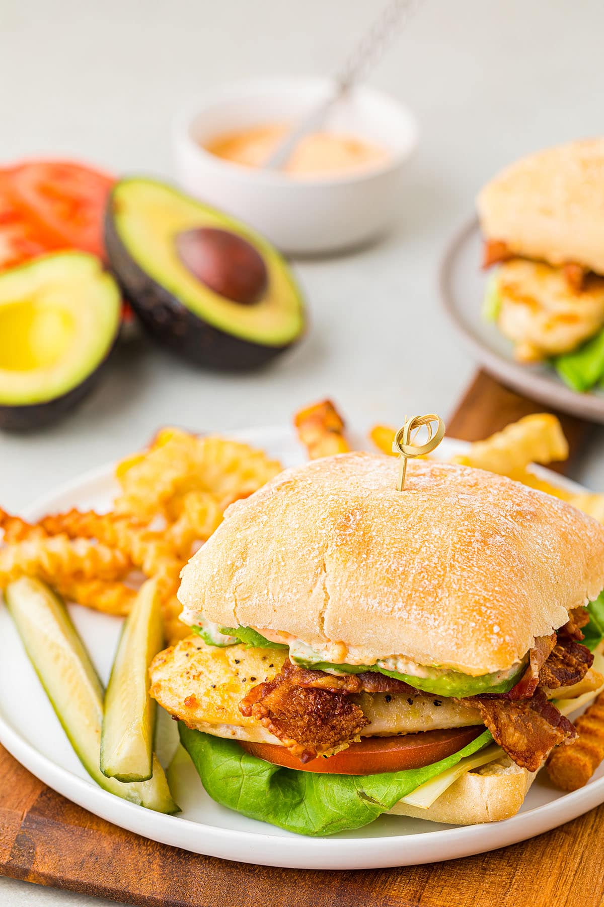 California Chicken Club Sandwich - TidyMom®