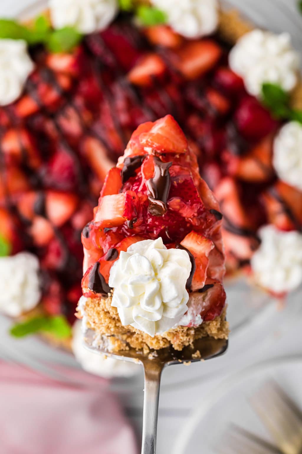 Strawberry Cream Cheese Pie - TidyMom®