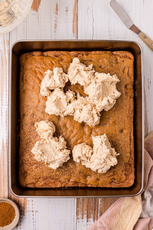 Easy Apple Cake Recipe Using Spice Cake Mix - TidyMom®