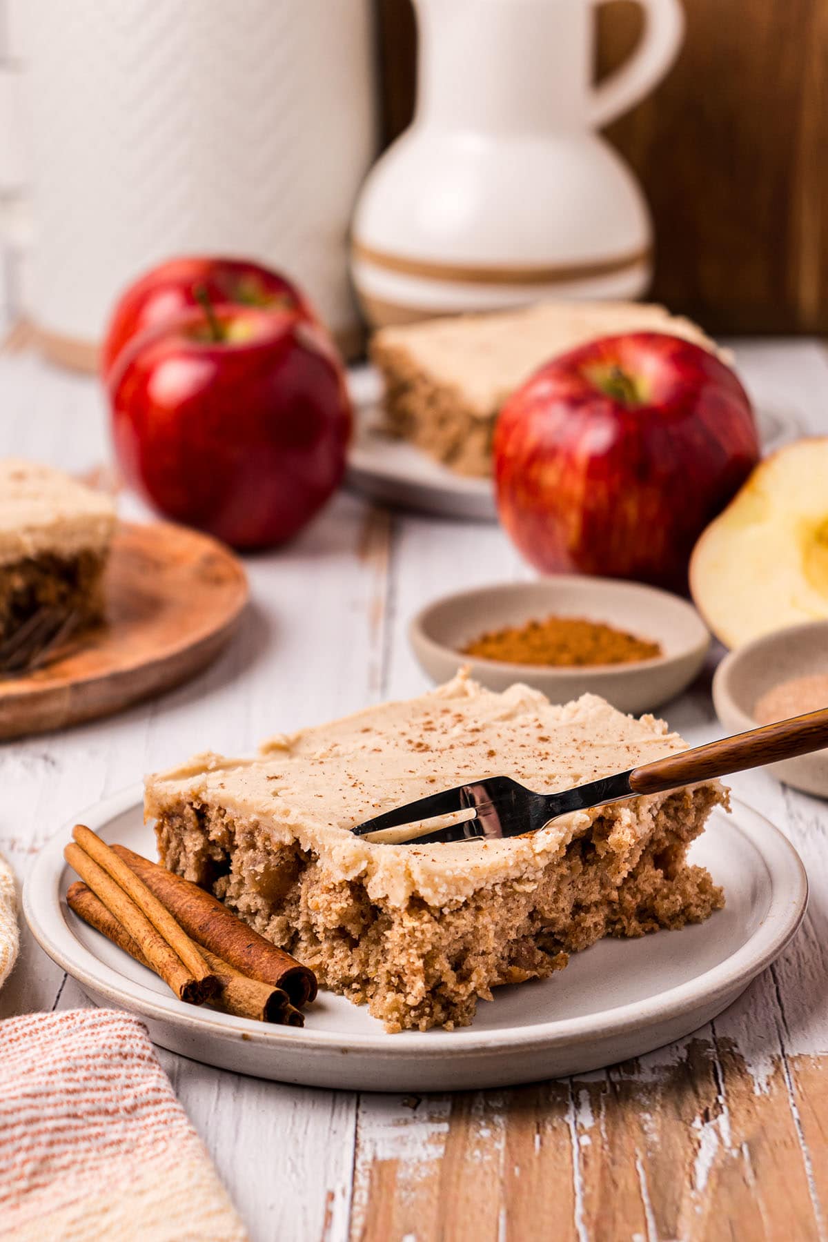 Easy Apple Cake Recipe Using Spice Cake Mix - TidyMom®