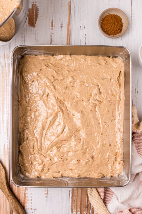 Easy Apple Cake Recipe Using Spice Cake Mix - TidyMom®