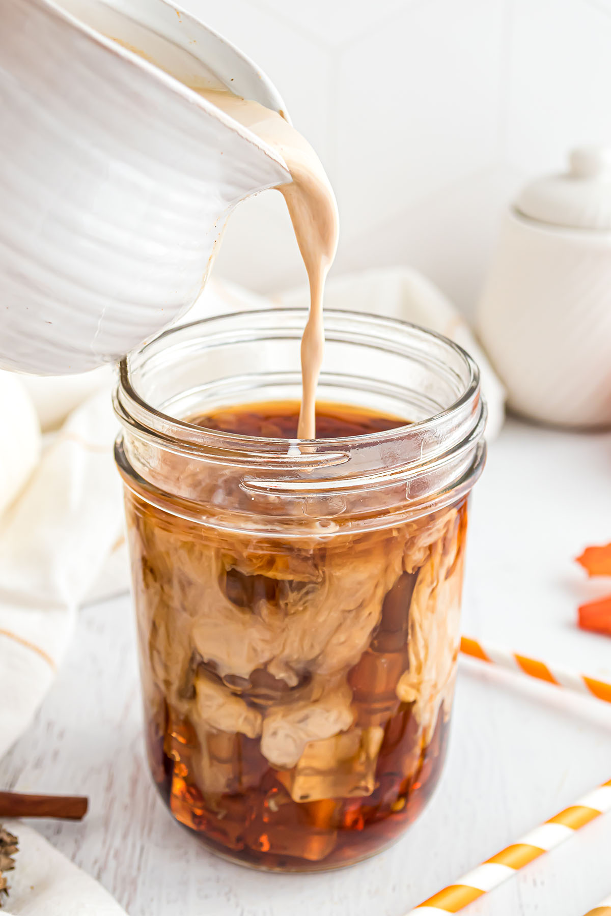 Homemade Pumpkin Spice Coffee Creamer Recipe - TidyMom®