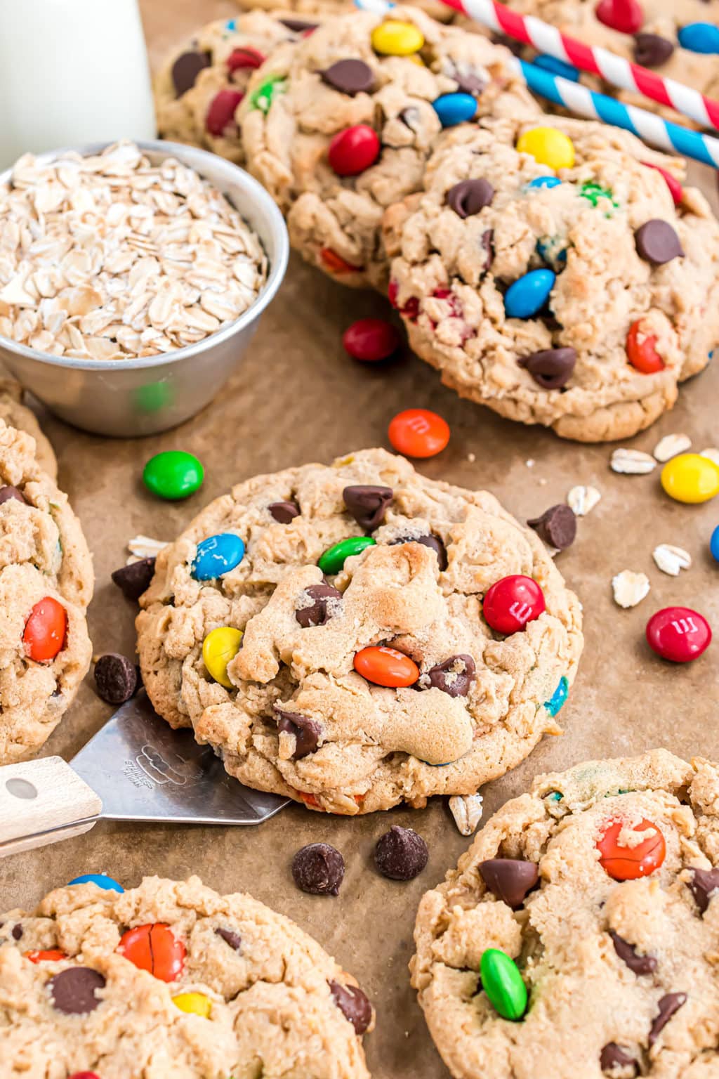 Easy Monster Cookie Recipe With M&M’s - TidyMom®