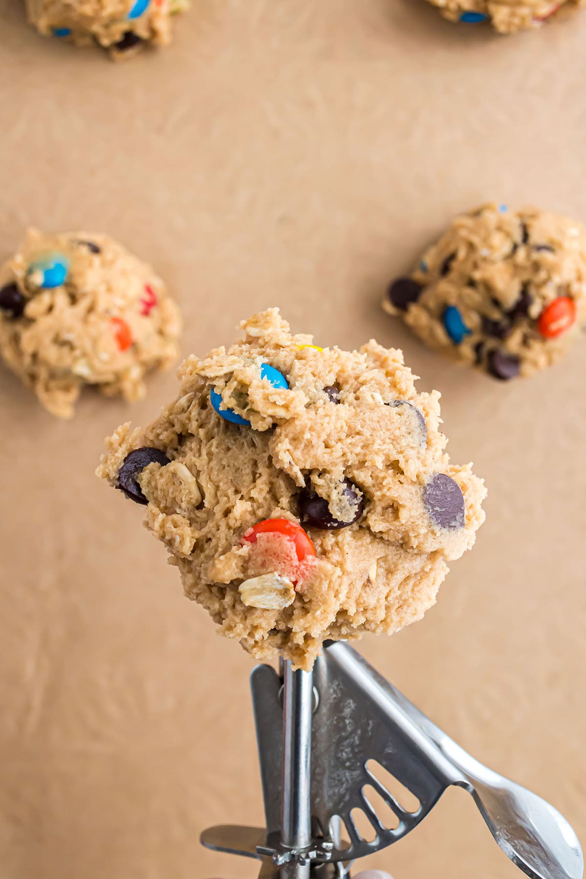 Easy Monster Cookie Recipe With M&M’s - TidyMom®