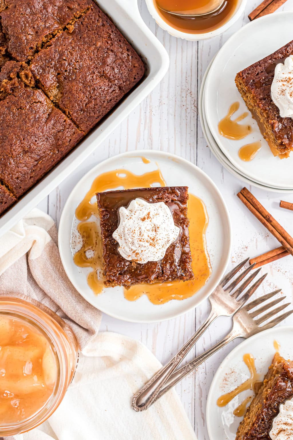 Gingerbread Apple Cake
