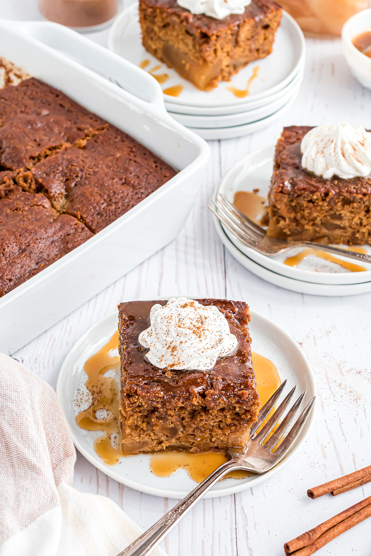 Gingerbread Apple Cake