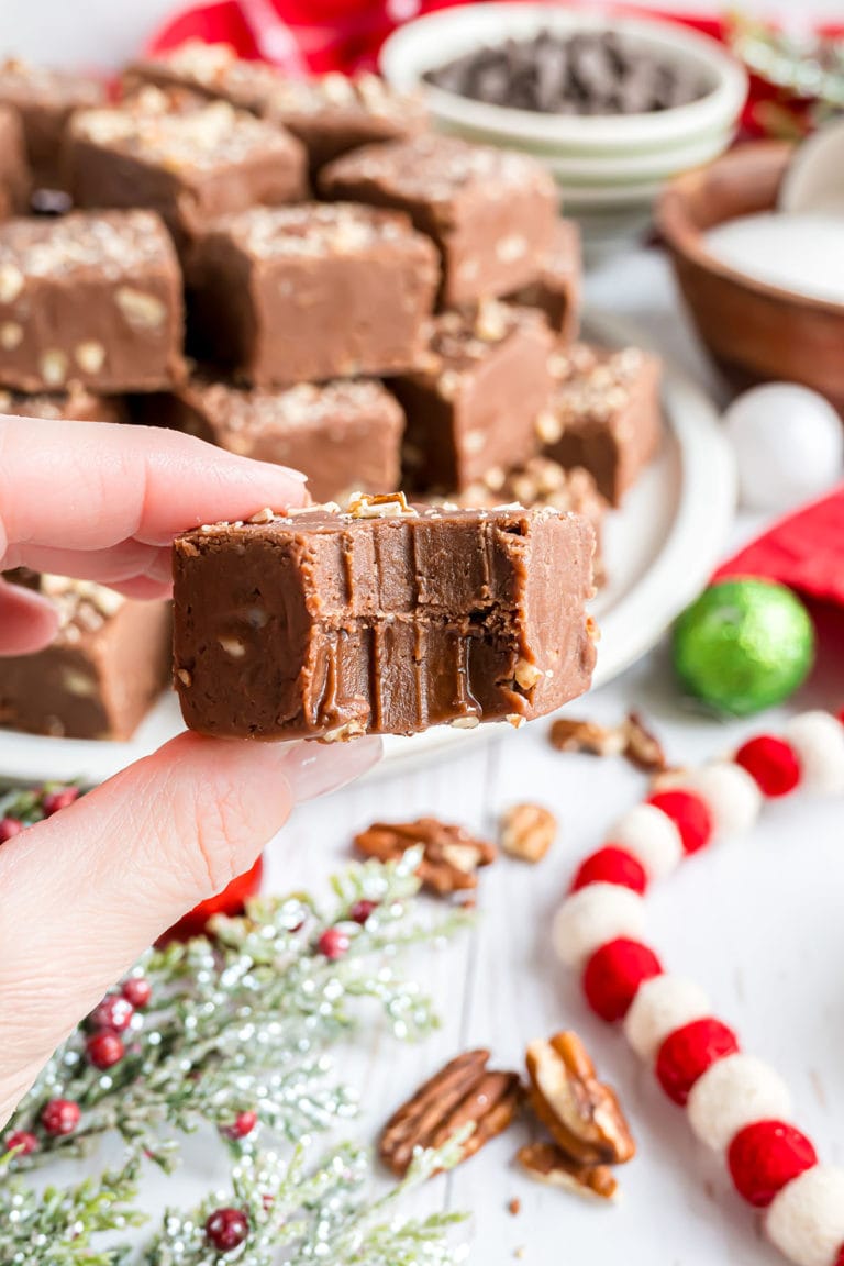 Easy Microwave Fantasy Fudge - TidyMom®