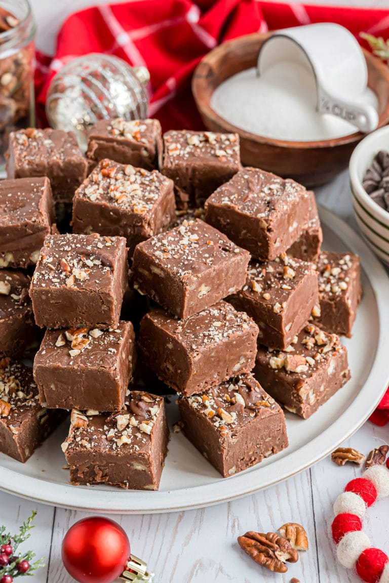 Easy Microwave Fantasy Fudge - TidyMom®