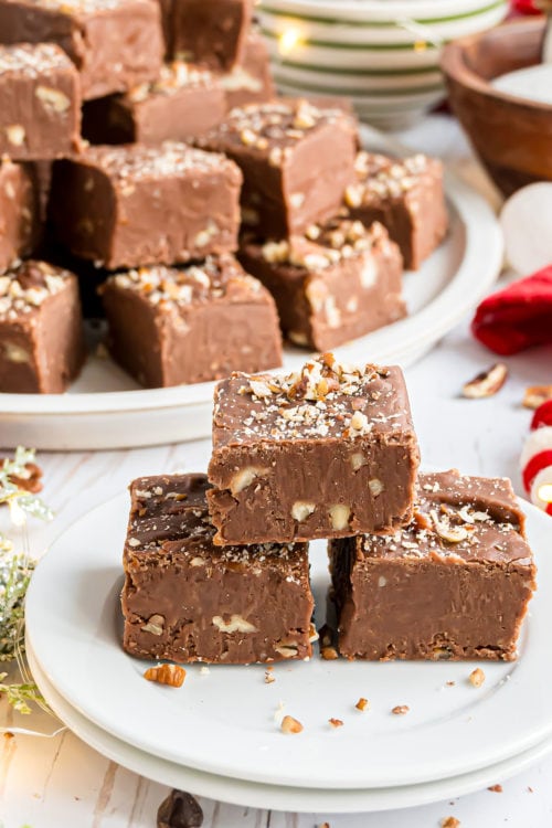 Easy Microwave Fantasy Fudge - TidyMom®