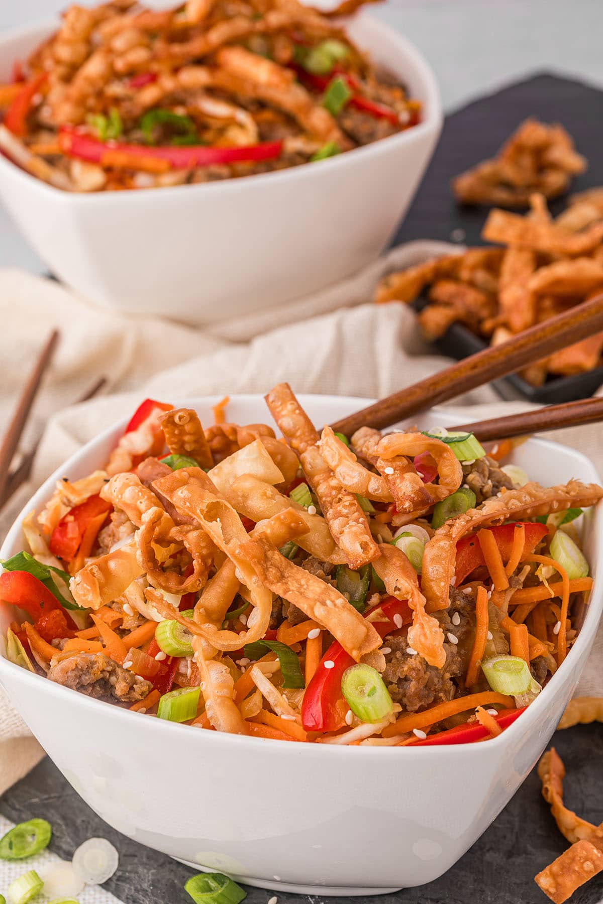 Easy Egg Roll In A Bowl Recipe - TidyMom®