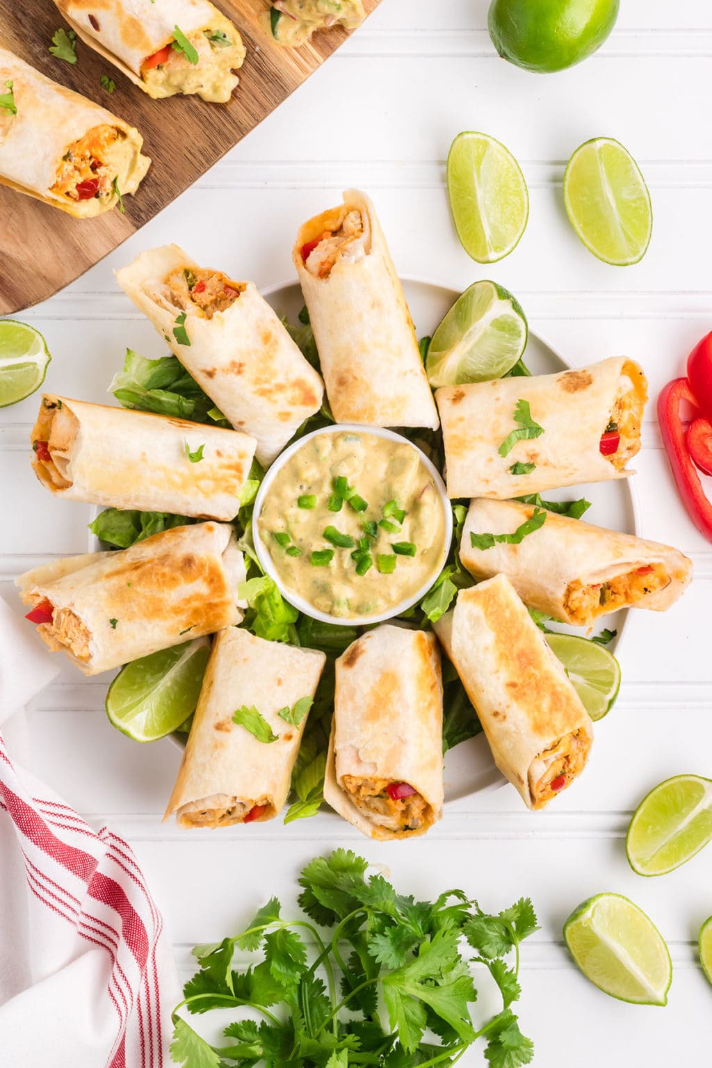 Firecracker Chicken Wraps-Easy Appetizer Recipe - TidyMom®