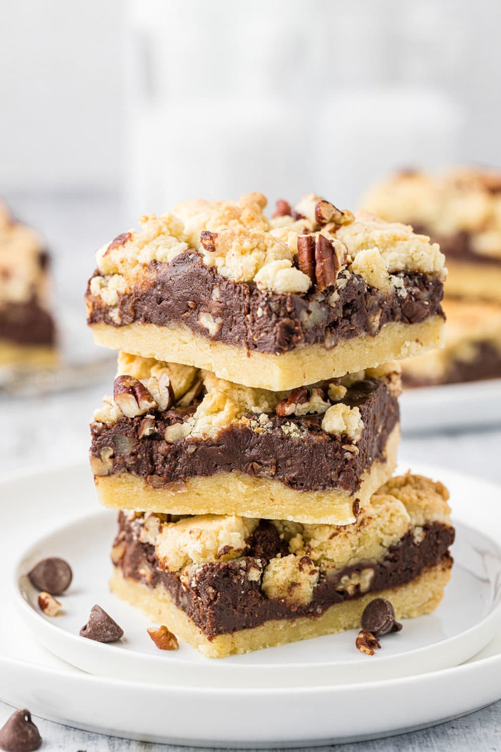Epic Fudge Nut Bars-Triple Layer Cookie Bar Recipe - TidyMom®