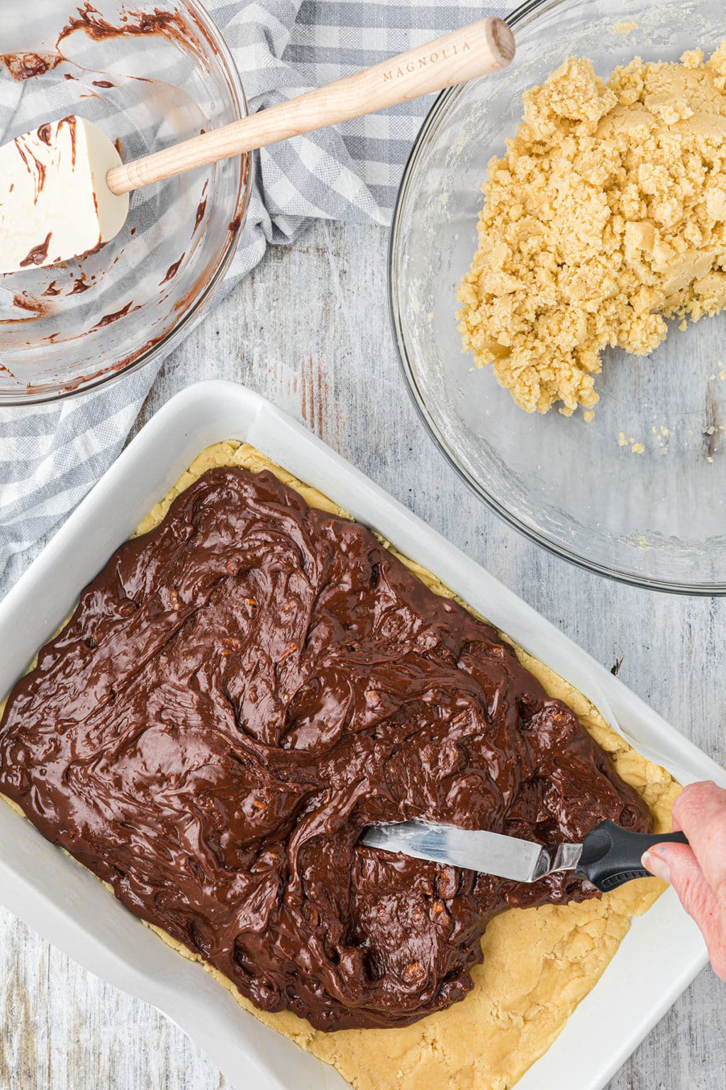 Epic Fudge Nut Bars-Triple Layer Cookie Bar Recipe - TidyMom®