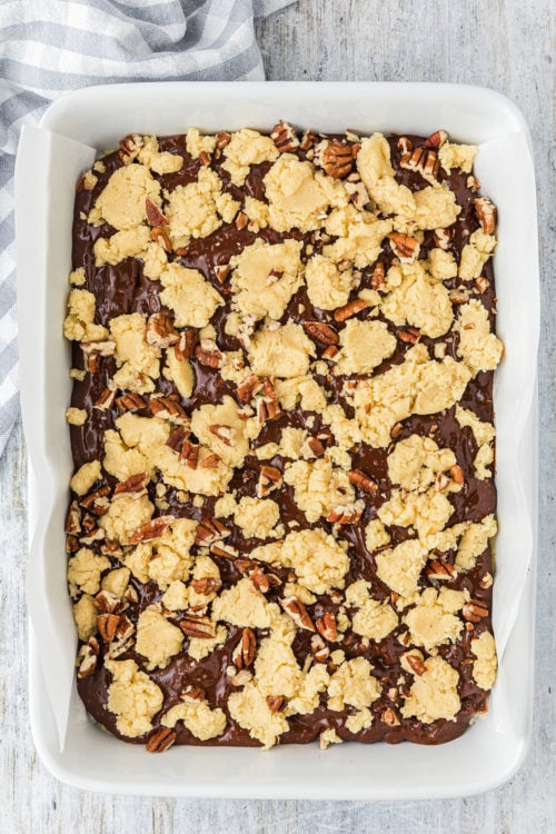 Epic Fudge Nut Bars-Triple Layer Cookie Bar Recipe - TidyMom®