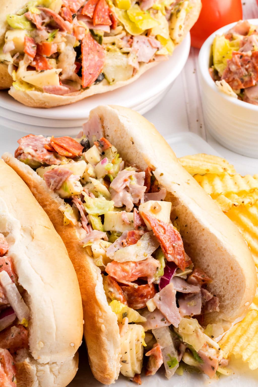 Chopped Italian Sandwich Recipe & Soggy Bun Hack - TidyMom®