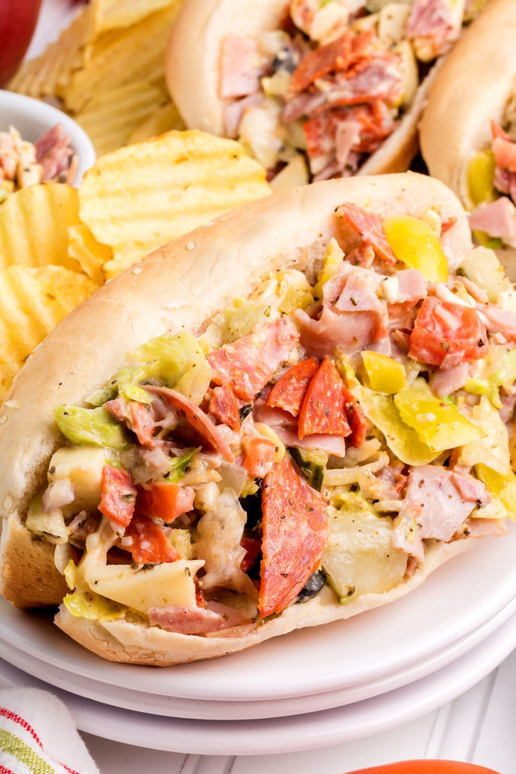 Chopped Italian Sandwich Recipe & Soggy Bun Hack - TidyMom®