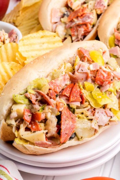 Chopped Italian Sandwich Recipe & Soggy Bun Hack - TidyMom®