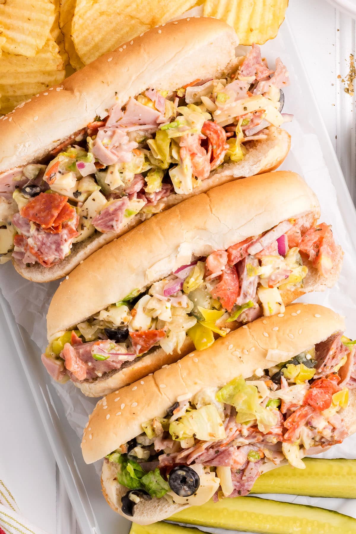 Chopped Italian Sandwich Recipe & Soggy Bun Hack - TidyMom®