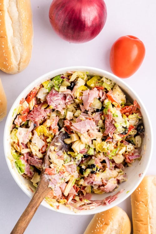 Chopped Italian Sandwich Recipe & Soggy Bun Hack - TidyMom®