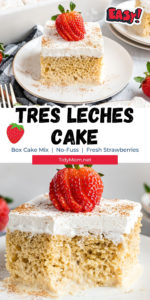 Easy Tres Leches Cake With Cake Mix - TidyMom®