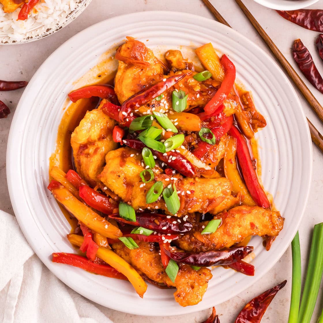 Hot & Spicy Chicken-Easy One Pan Meal - TidyMom®