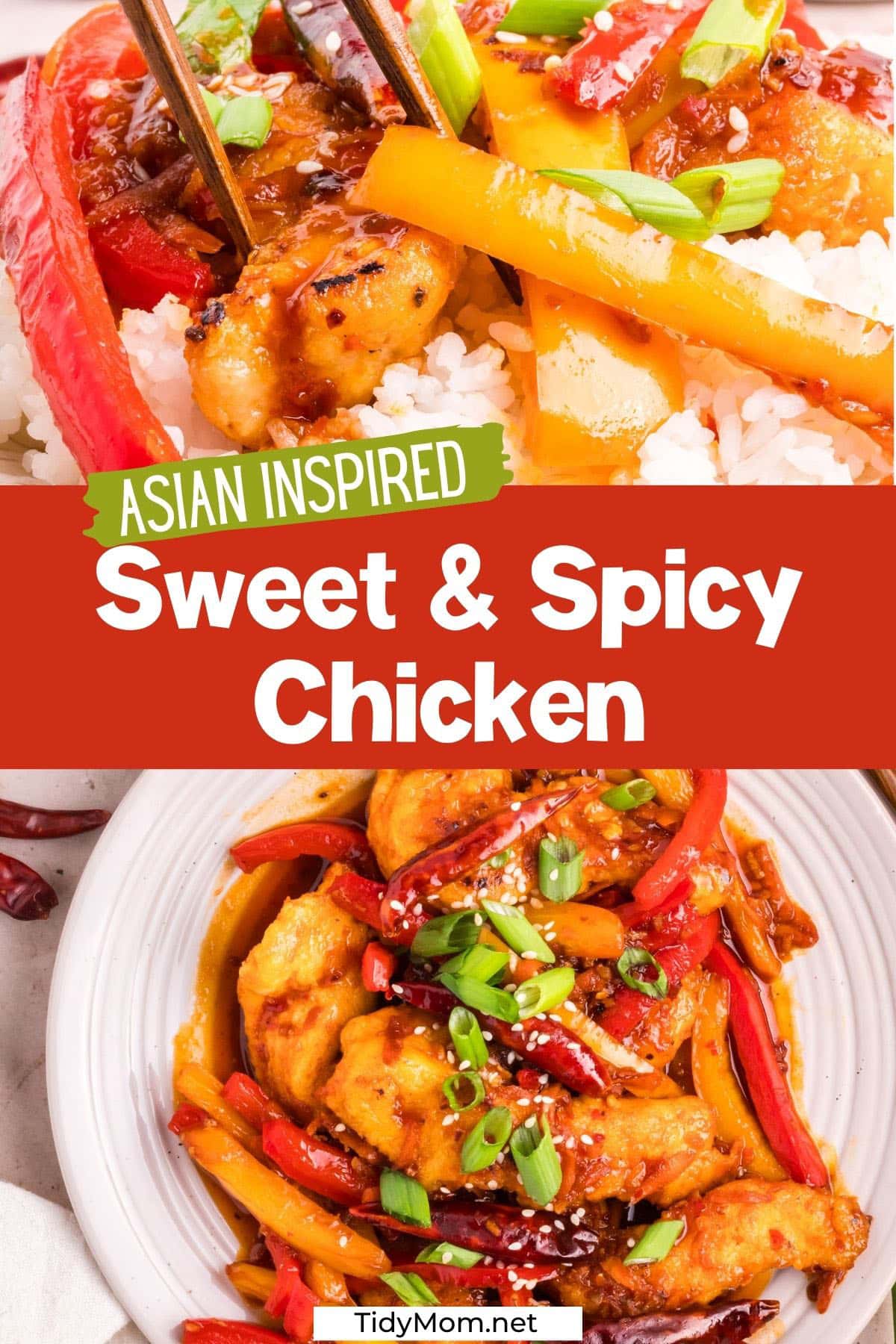 Hot & Spicy Chicken-Easy One Pan Meal - TidyMom®