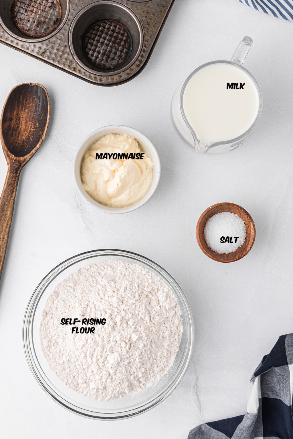 Fluffy Mayonnaise Biscuits In A Muffin Pan - TidyMom®