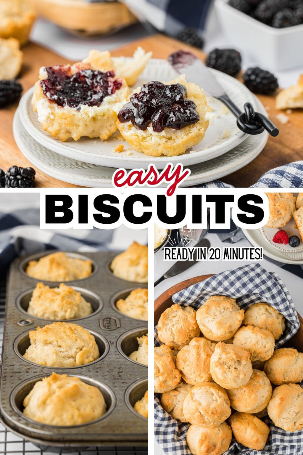 Fluffy Mayonnaise Biscuits In A Muffin Pan - TidyMom®