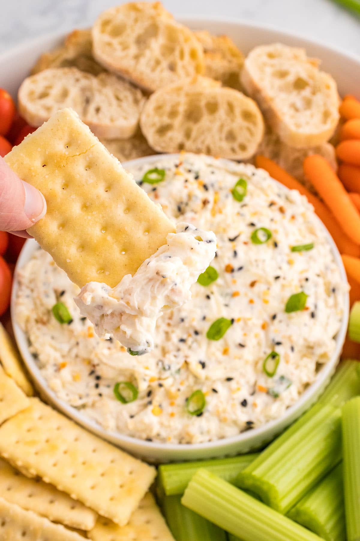 Everything Bagel Dip - TidyMom®