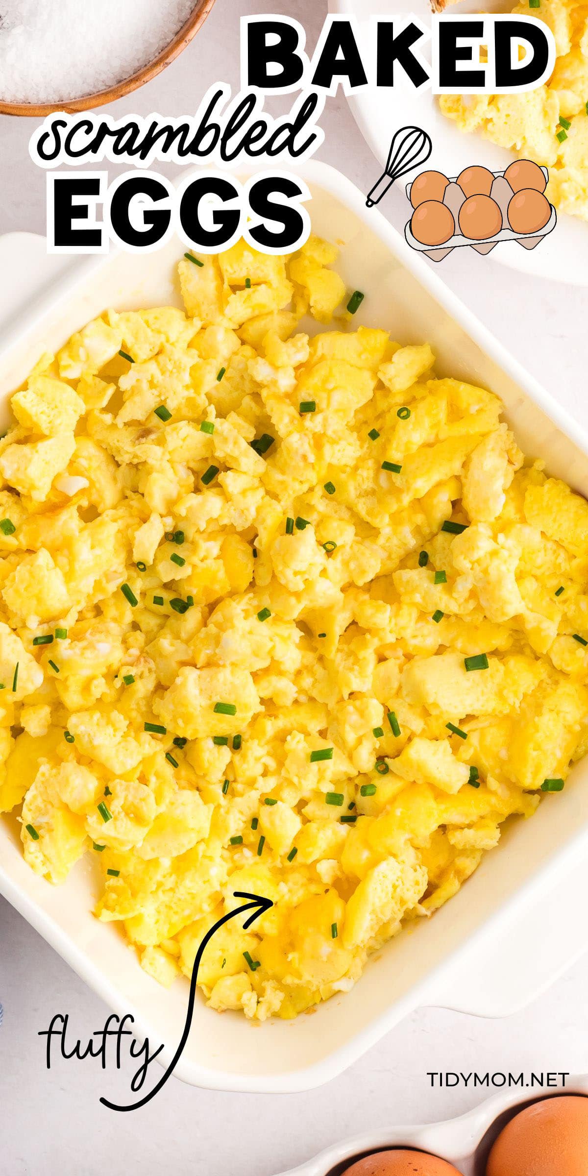 Fluffy Baked Scrambled Eggs - TidyMom®