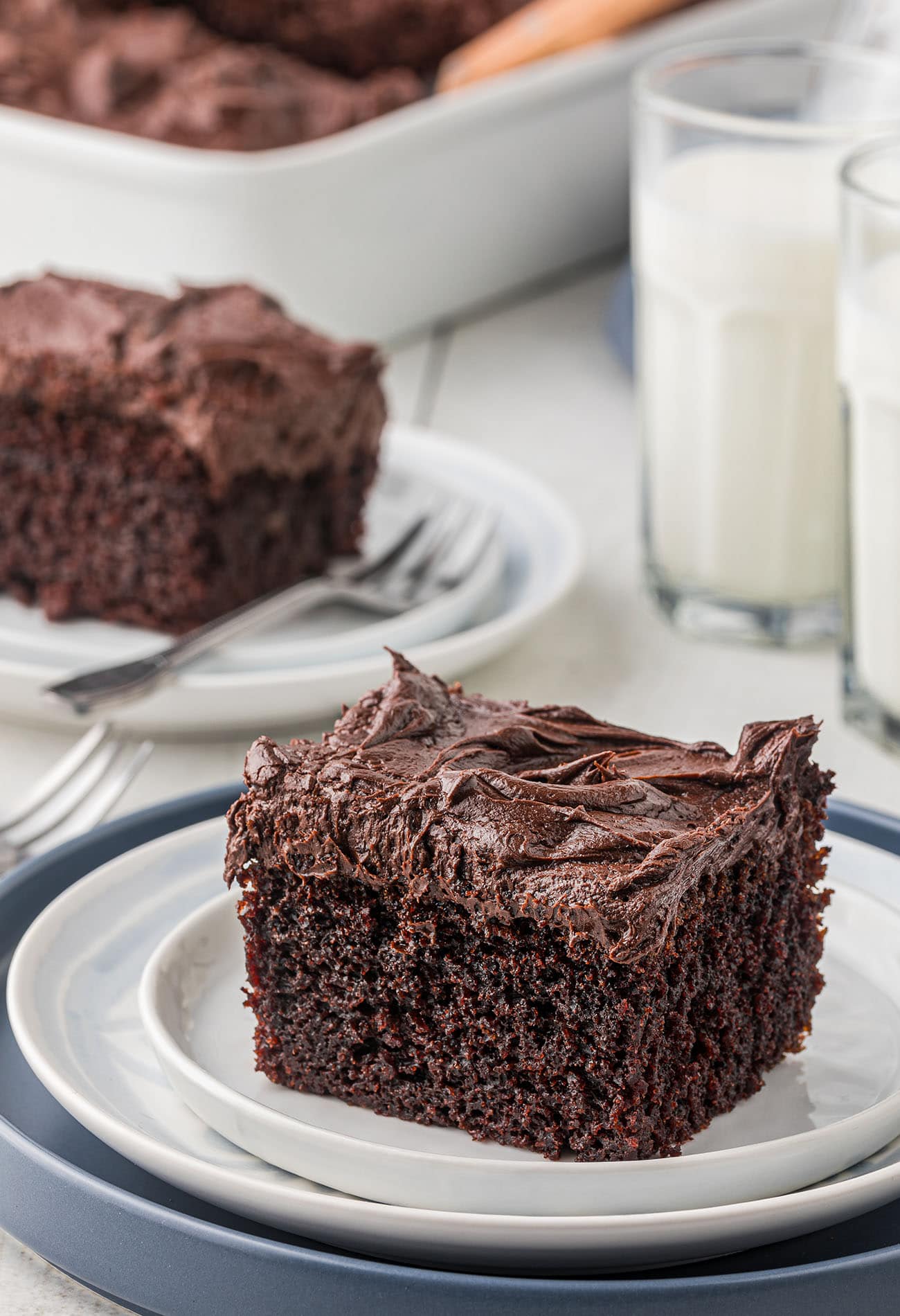 Extra Rich One Bowl Chocolate Cake Recipe - TidyMom®
