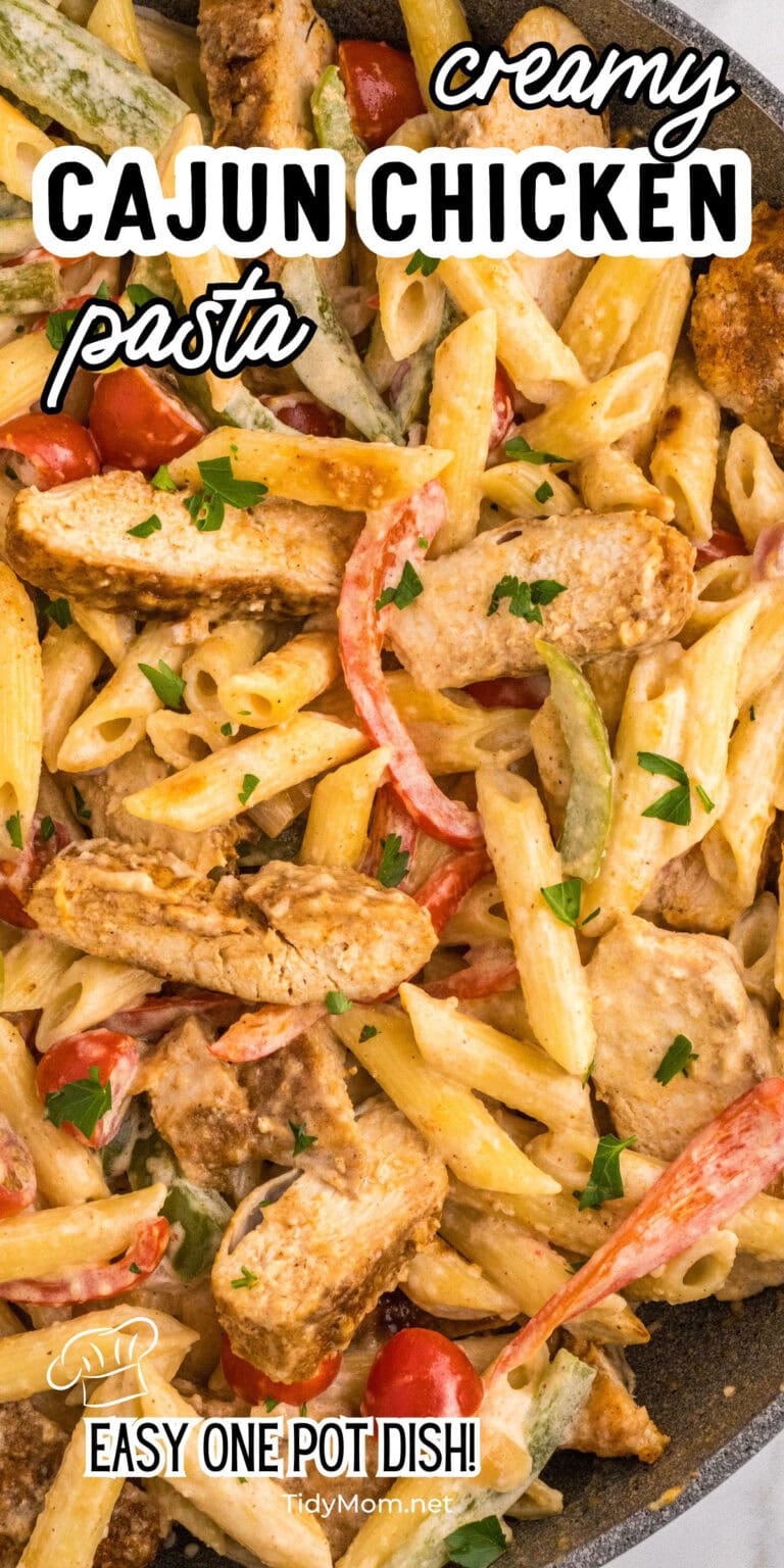 Creamy Cajun Pasta with Chicken - TidyMom®