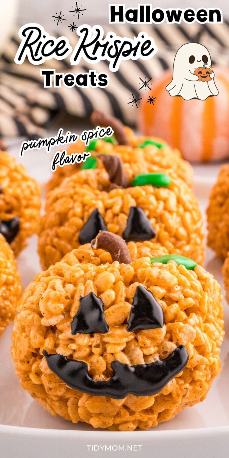 Pumpkin Spice Rice Krispie Treats - TidyMom®