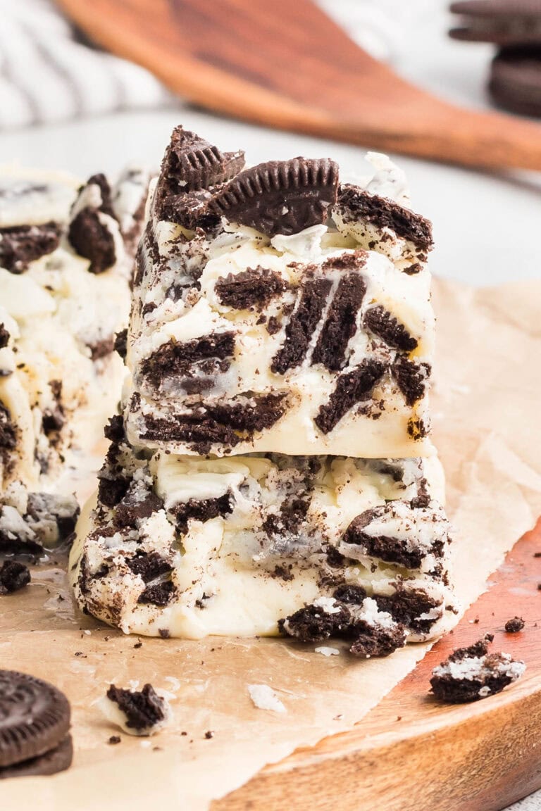 3 Ingredient Oreo Fudge Recipe - TidyMom®