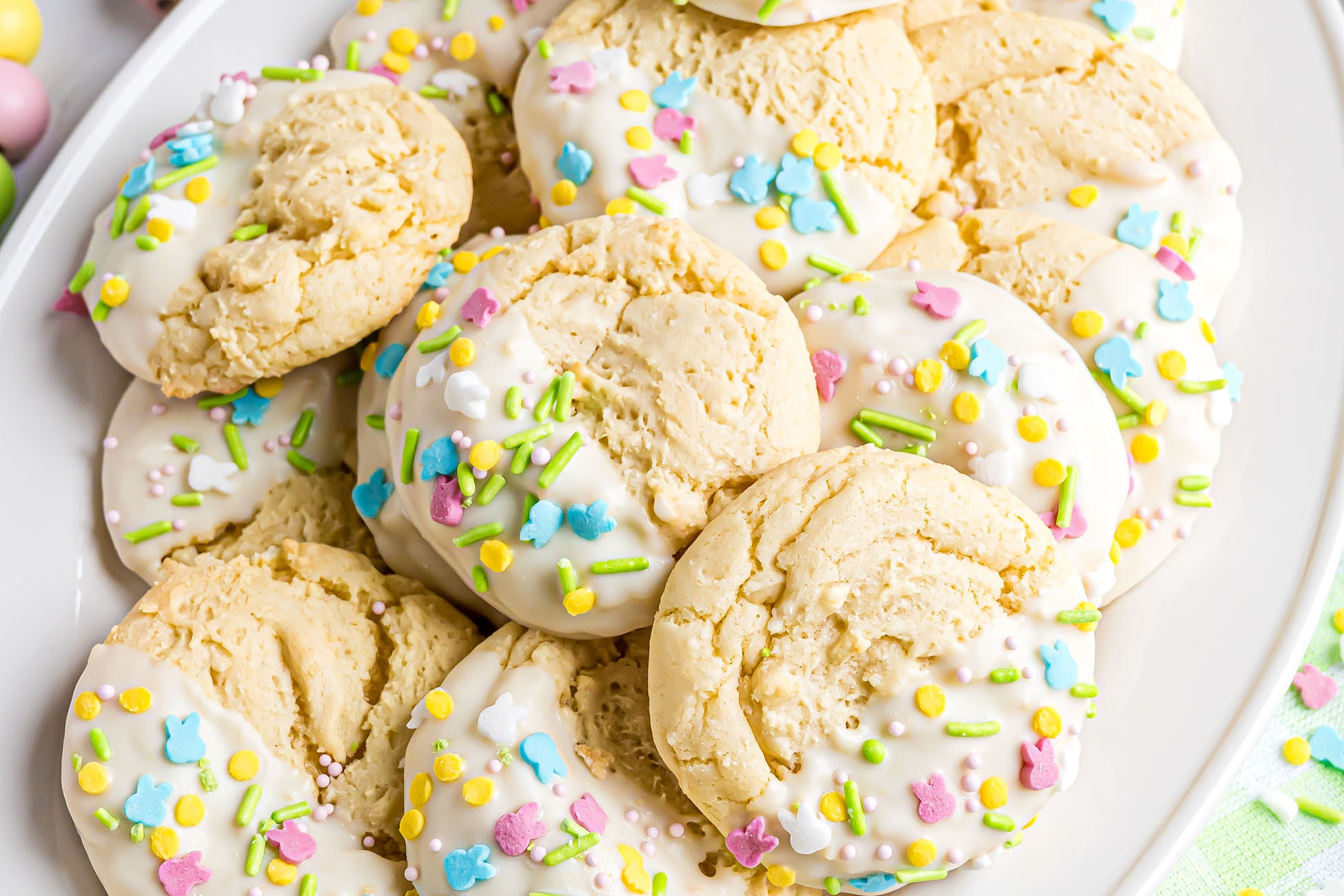 Easy Easter Cake Mix Cookies - TidyMom®